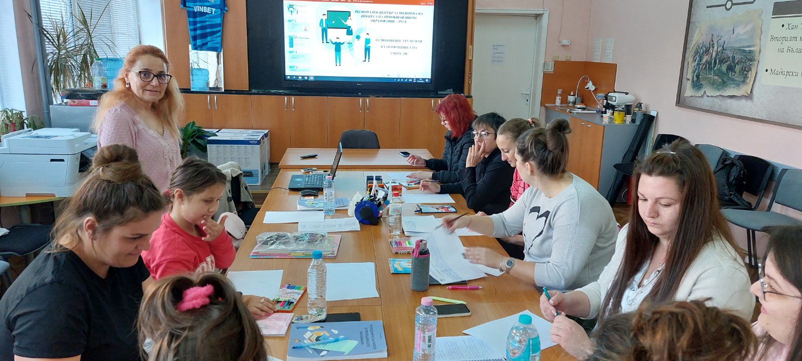 5 дневно модулно обучение за „Помощник на учителя“ Регионален Център за подкрепа на процеса на